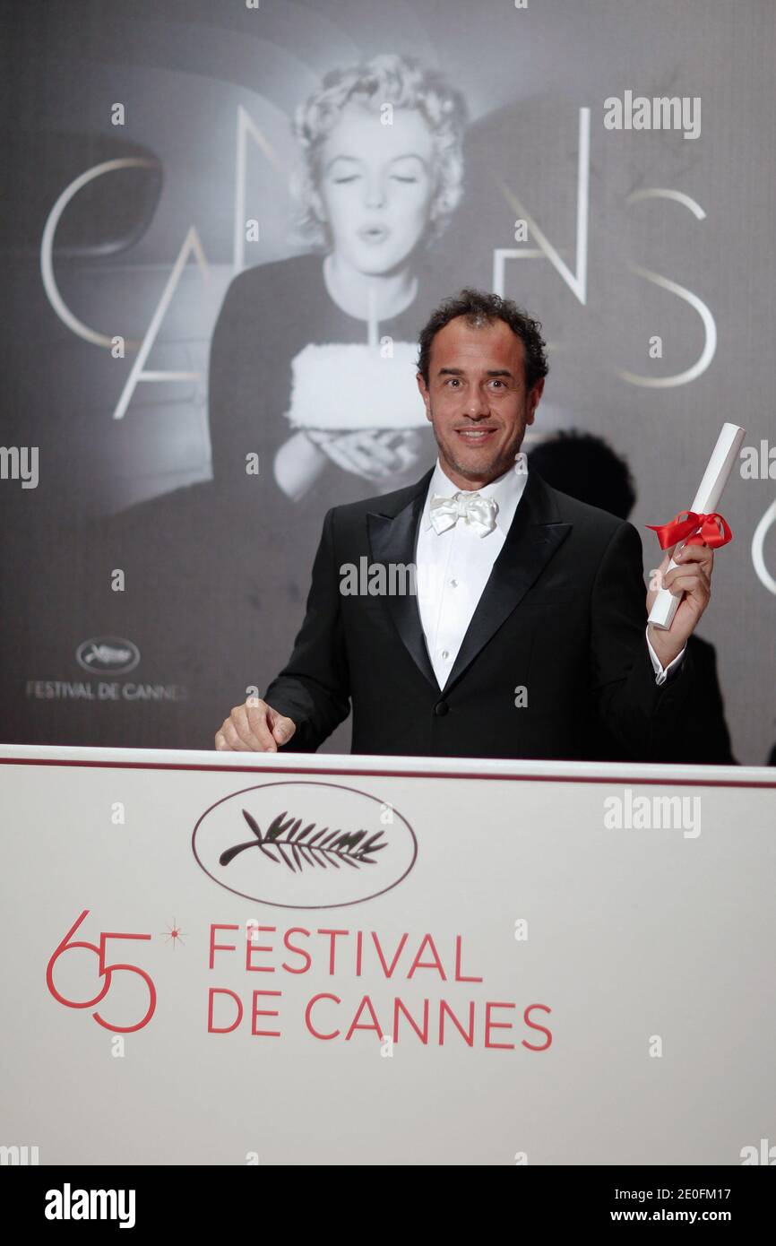 Italian director Matteo Garrone, winner of the Grand Prix of the Jury ...