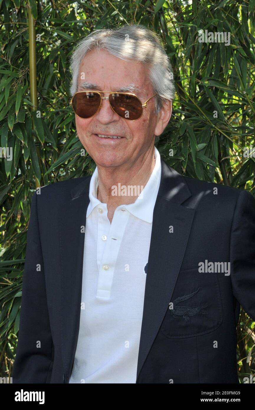 Jean Claude Narcy attending the French Tennis Open 2012 at Roland ...