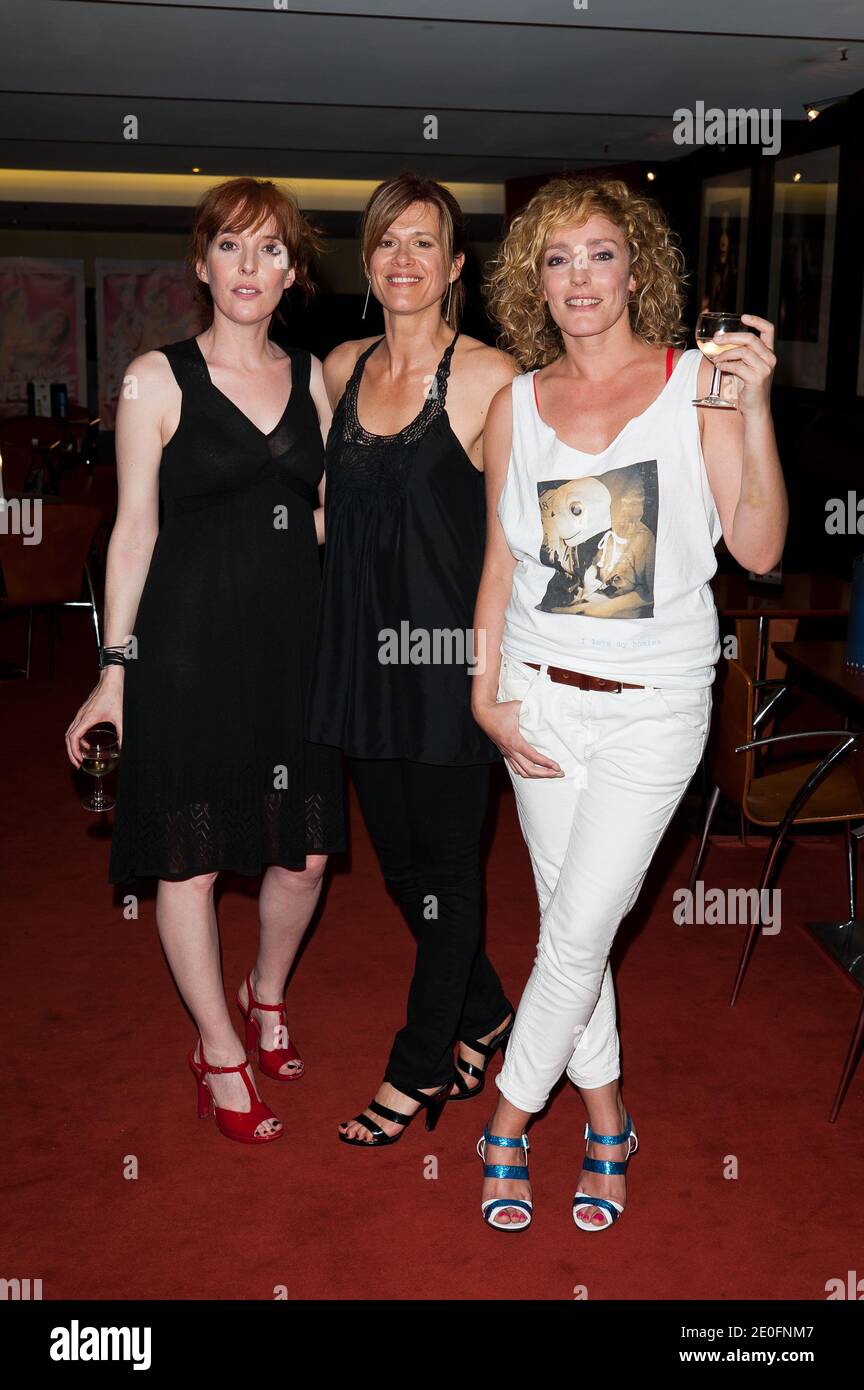 EXCLUSIVE - Juliette Arnaud, Corinne Puget and Christine Anglio attending the premiere of the ...