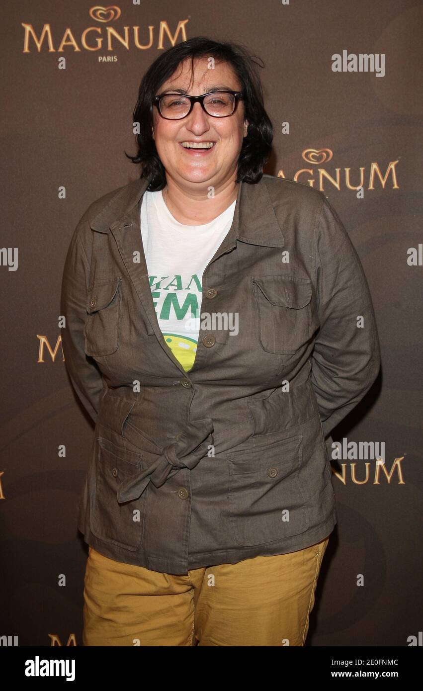 Catherine Benguigui attending the Magnum Cafe Ephemere opening party in ...