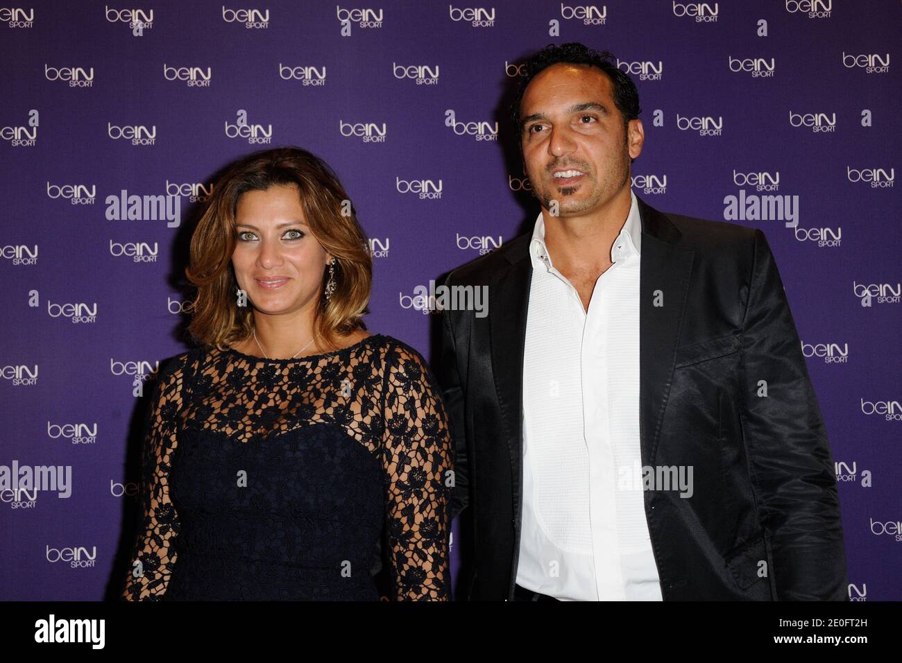 Karim Alami attending Bein sport tv launching party in theatre de ...