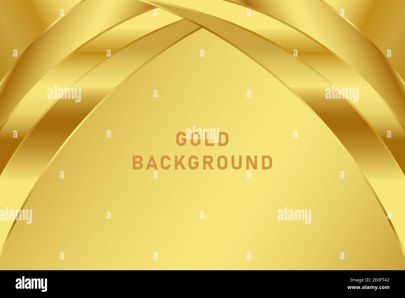 Gold curved lines presentation background Stock Vector Image & Art - Alamy