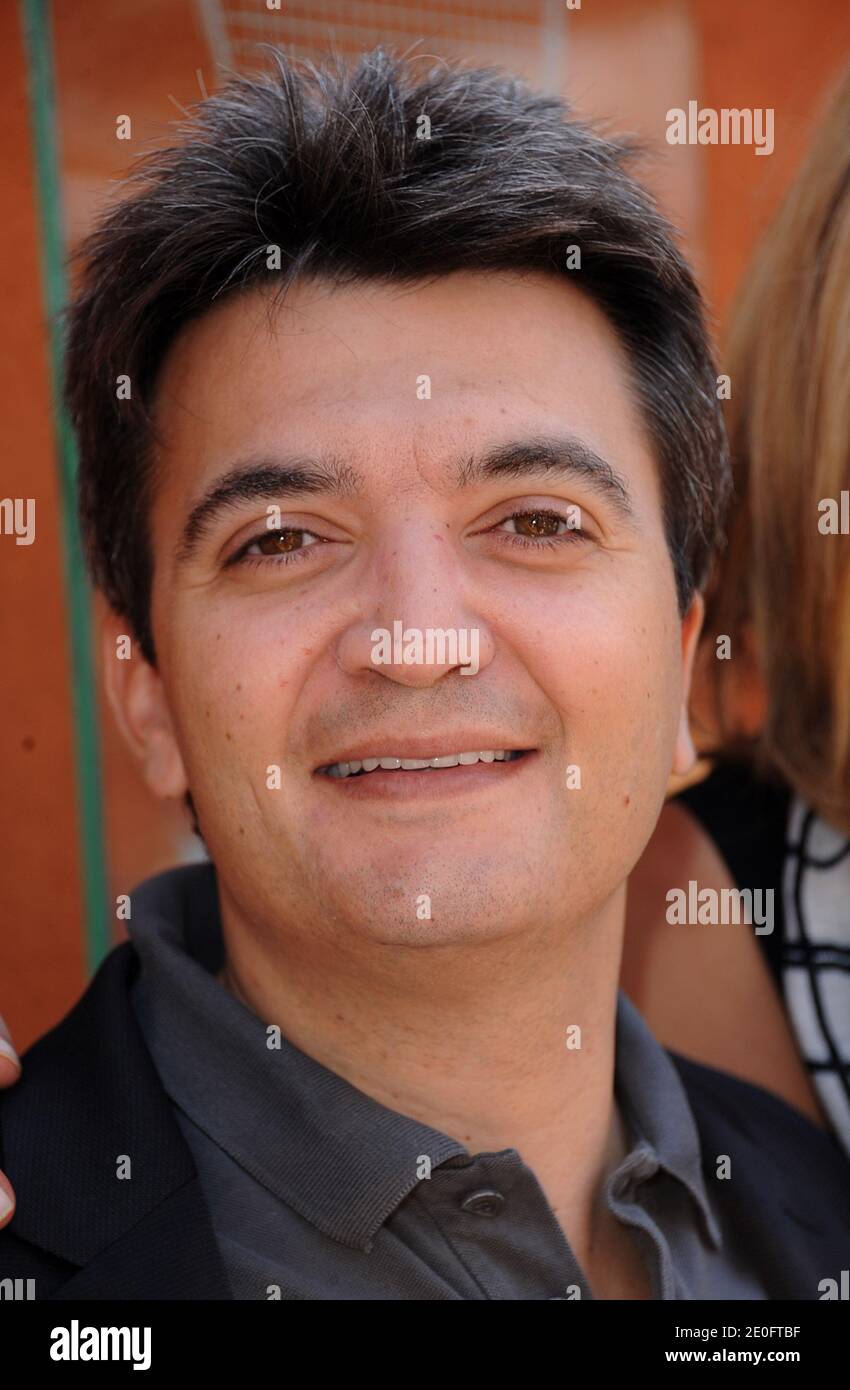 Thomas Langmann attending the French Tennis Open 2012 at Roland Garros ...