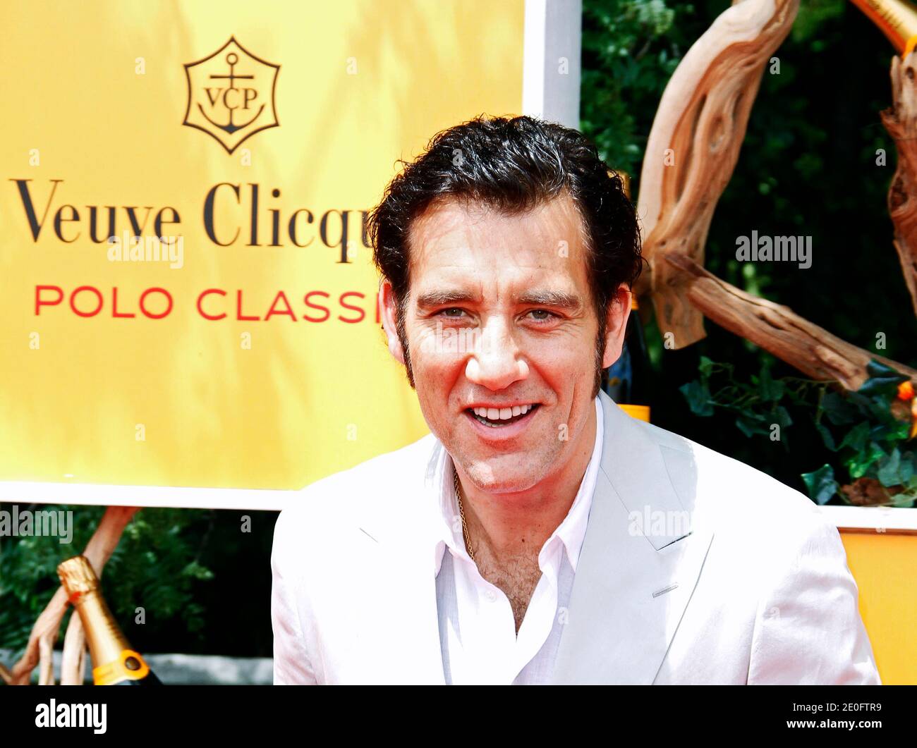 Clive Owen attends the 5th Annual Veuve Clicquot Polo Classic at ...