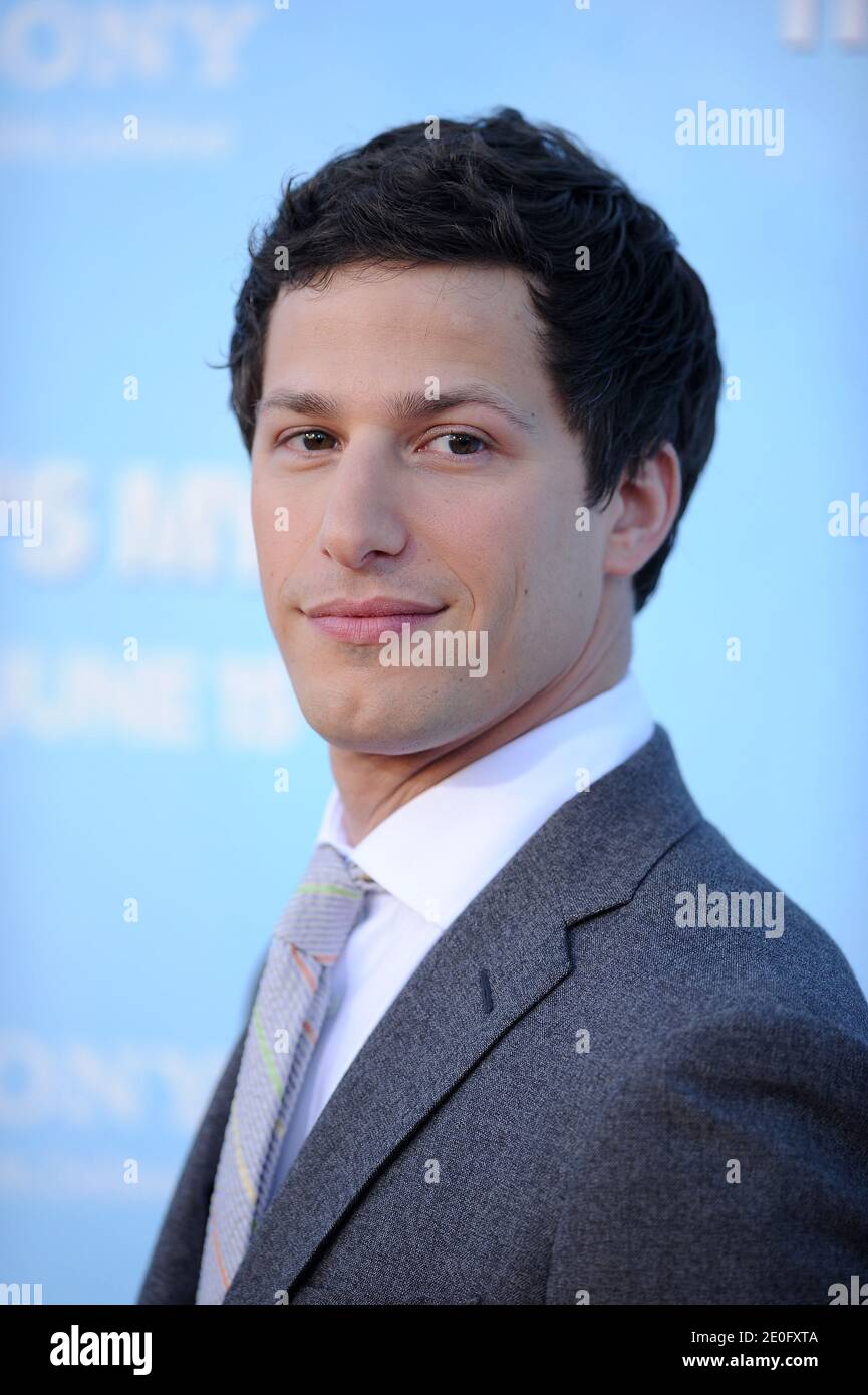 Andy Samberg arrives at the Los Angeles premiere of 'That's My Boy ...