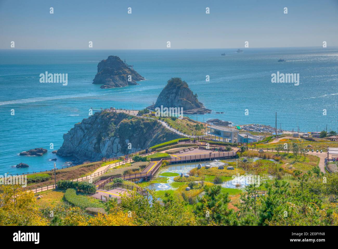 Oryukdo Island near busan, republic of korea Stock Photo - Alamy