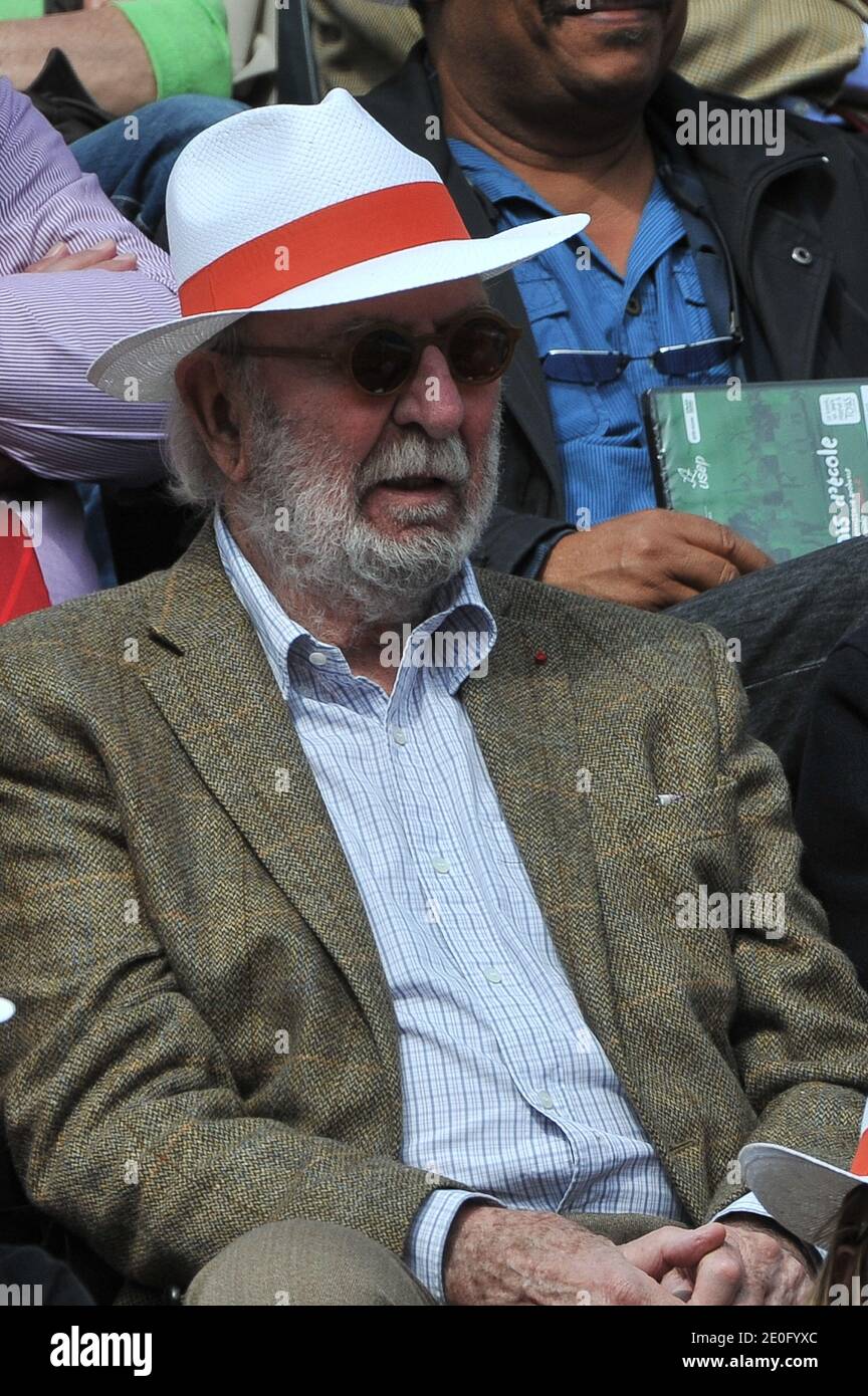 Jean-Pierre Marielle attending the French Tennis Open 2012 at Roland ...