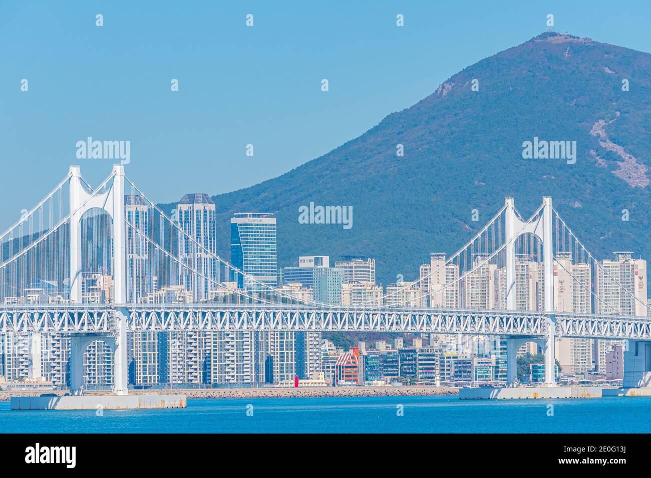 Gwangan bridge in Busan, Republic of Korea Stock Photo - Alamy