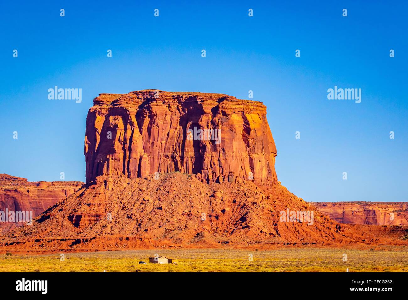 Mitchell Butte in Monument valley Navajo Tribal Park, Navajo Nation ...