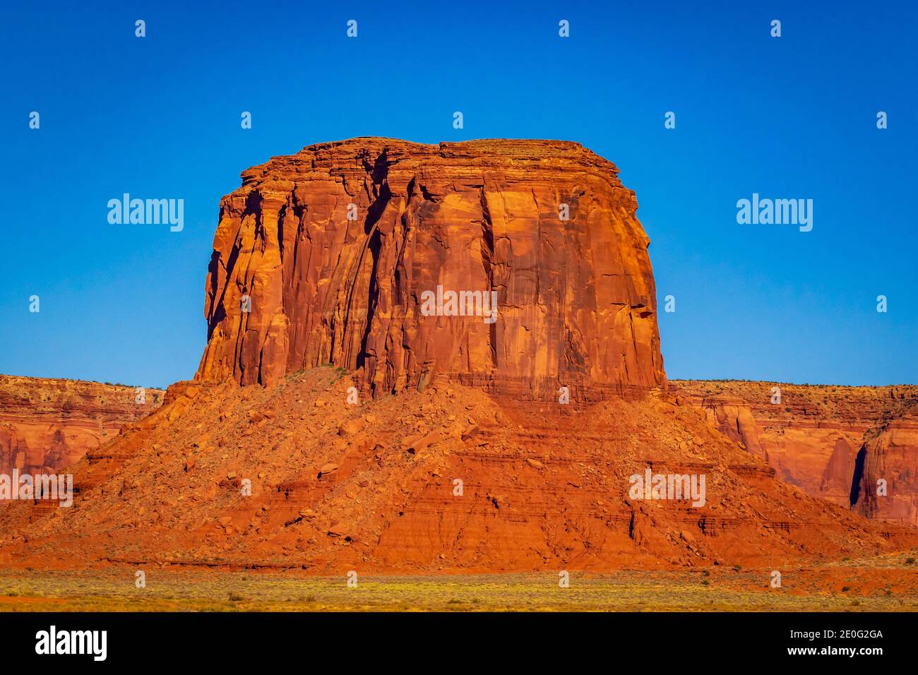 Mitchell Butte in Monument valley Navajo Tribal Park, Navajo Nation ...
