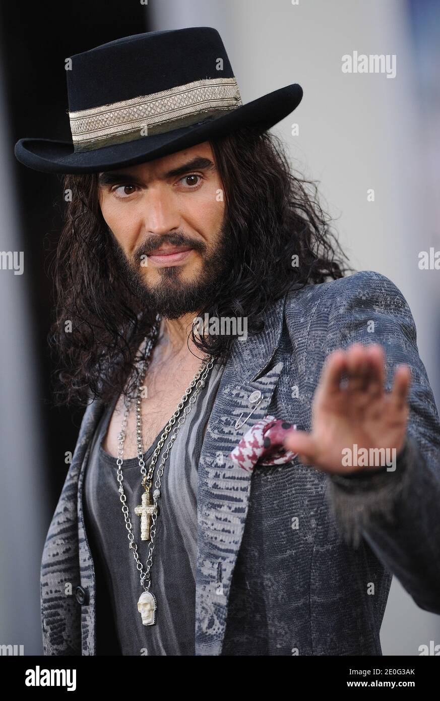 Russell Brand arrives at the premiere of Warner Bros. Pictures' 'Rock ...