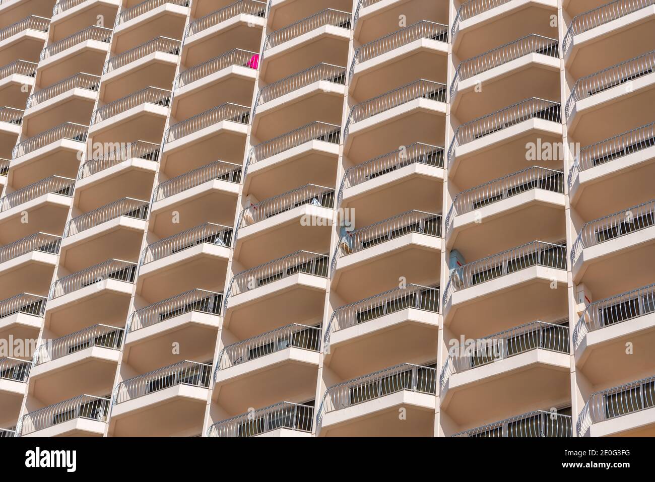 Apartment building near Haeundae beach in Busan, Republic of Korea ...