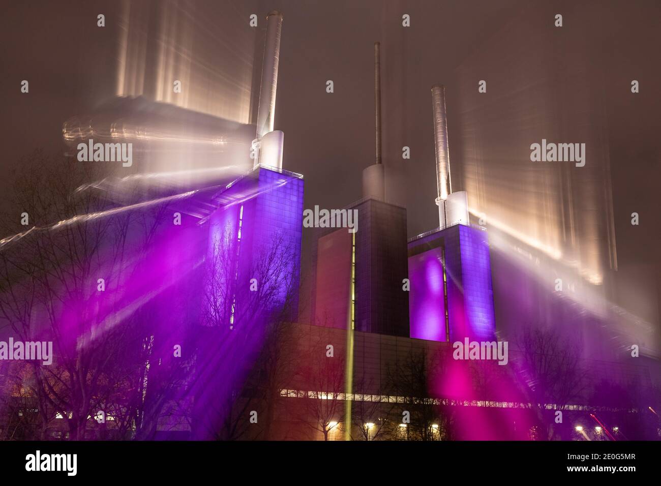 Linden cogeneration plant hi-res stock photography and images - Alamy