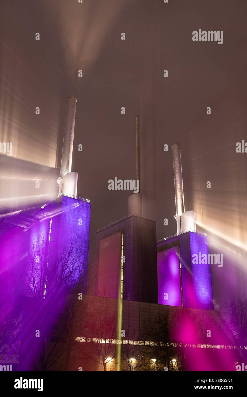 Linden cogeneration plant hi-res stock photography and images - Alamy