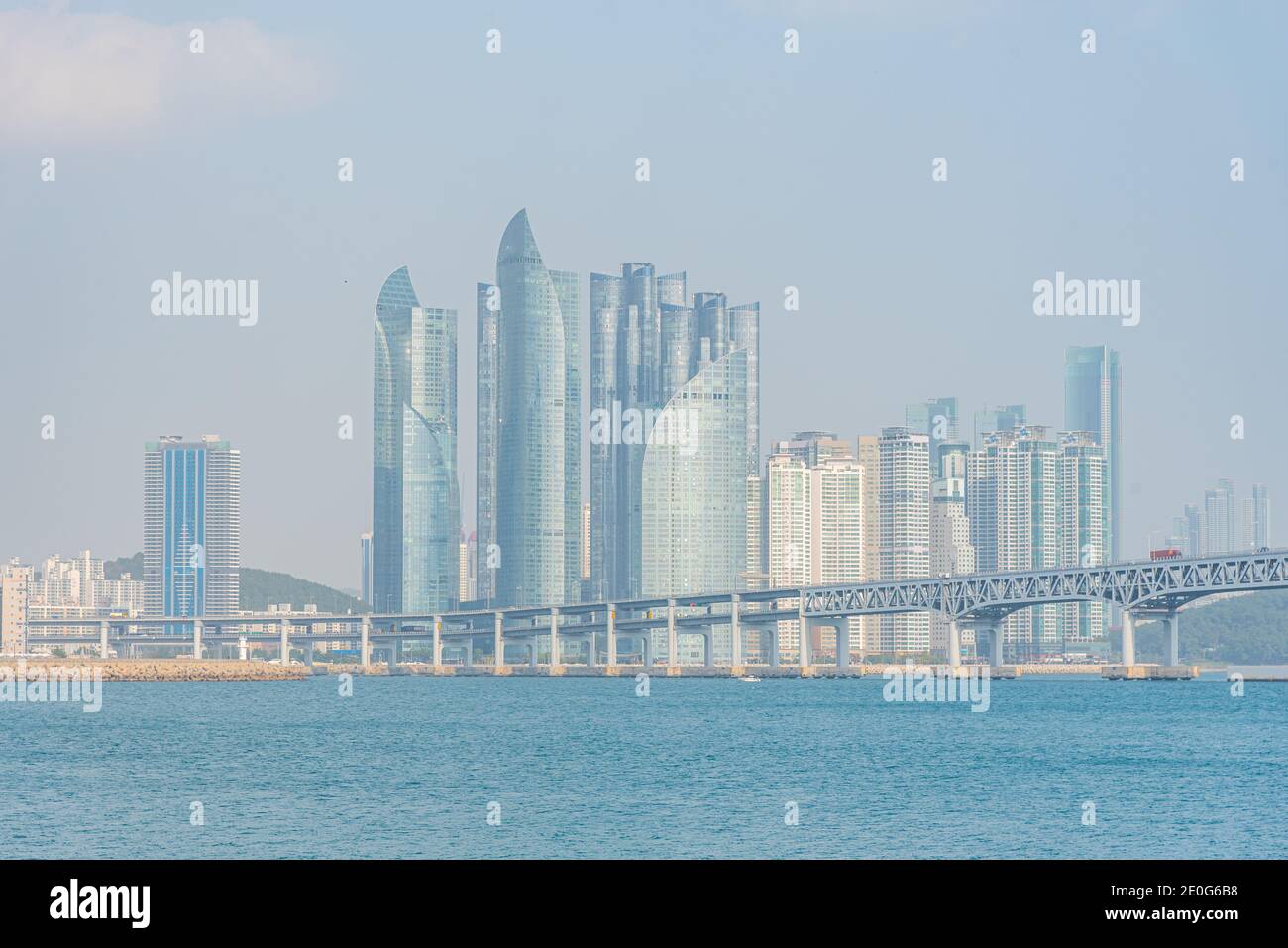 Gwangan bridge in Busan, Republic of Korea Stock Photo - Alamy