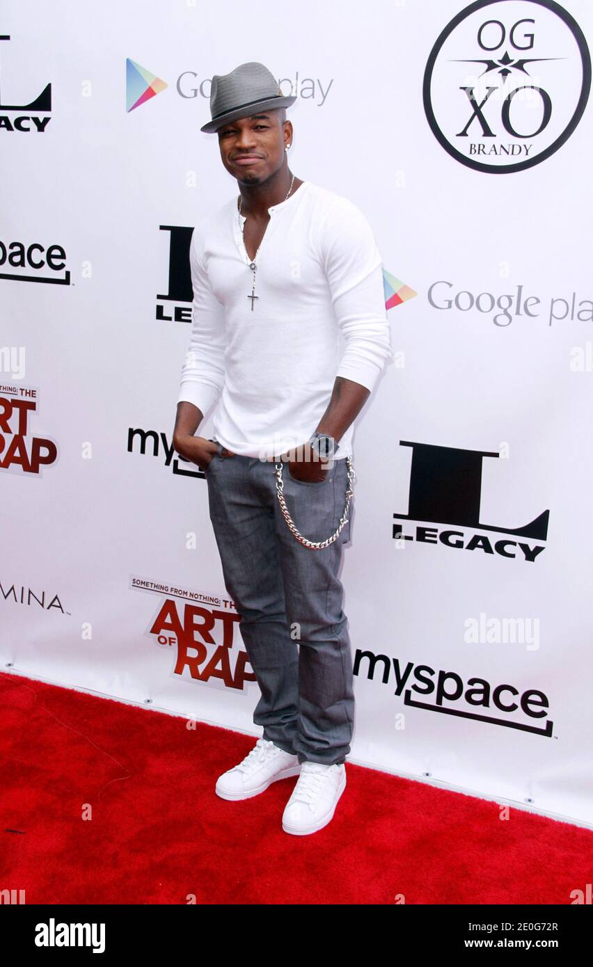 Ne-yo attends the "Something From Nothing: The Art of Rap" premiere at ...