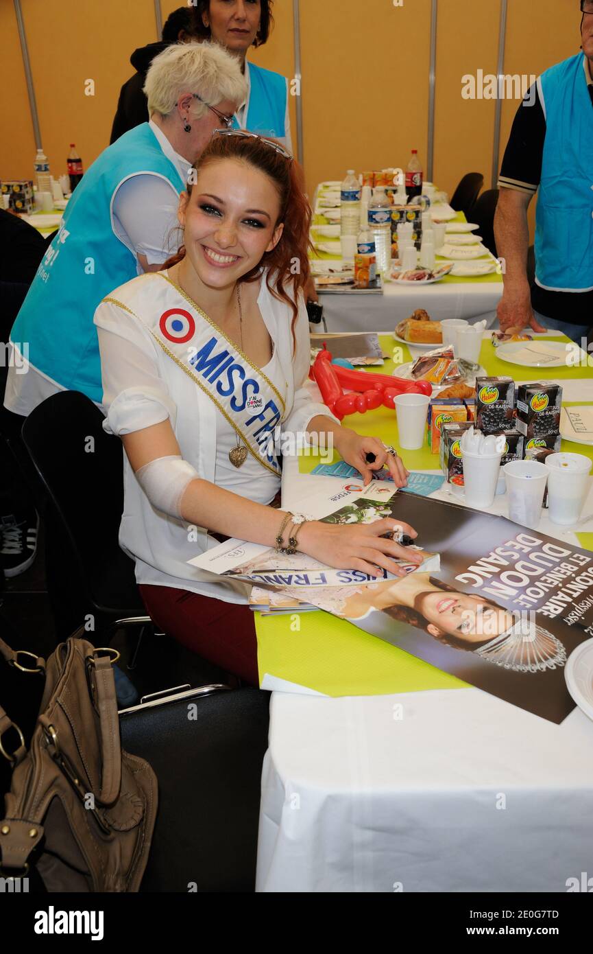 Delphine wespiser miss france 2012 hi-res stock photography and images ...