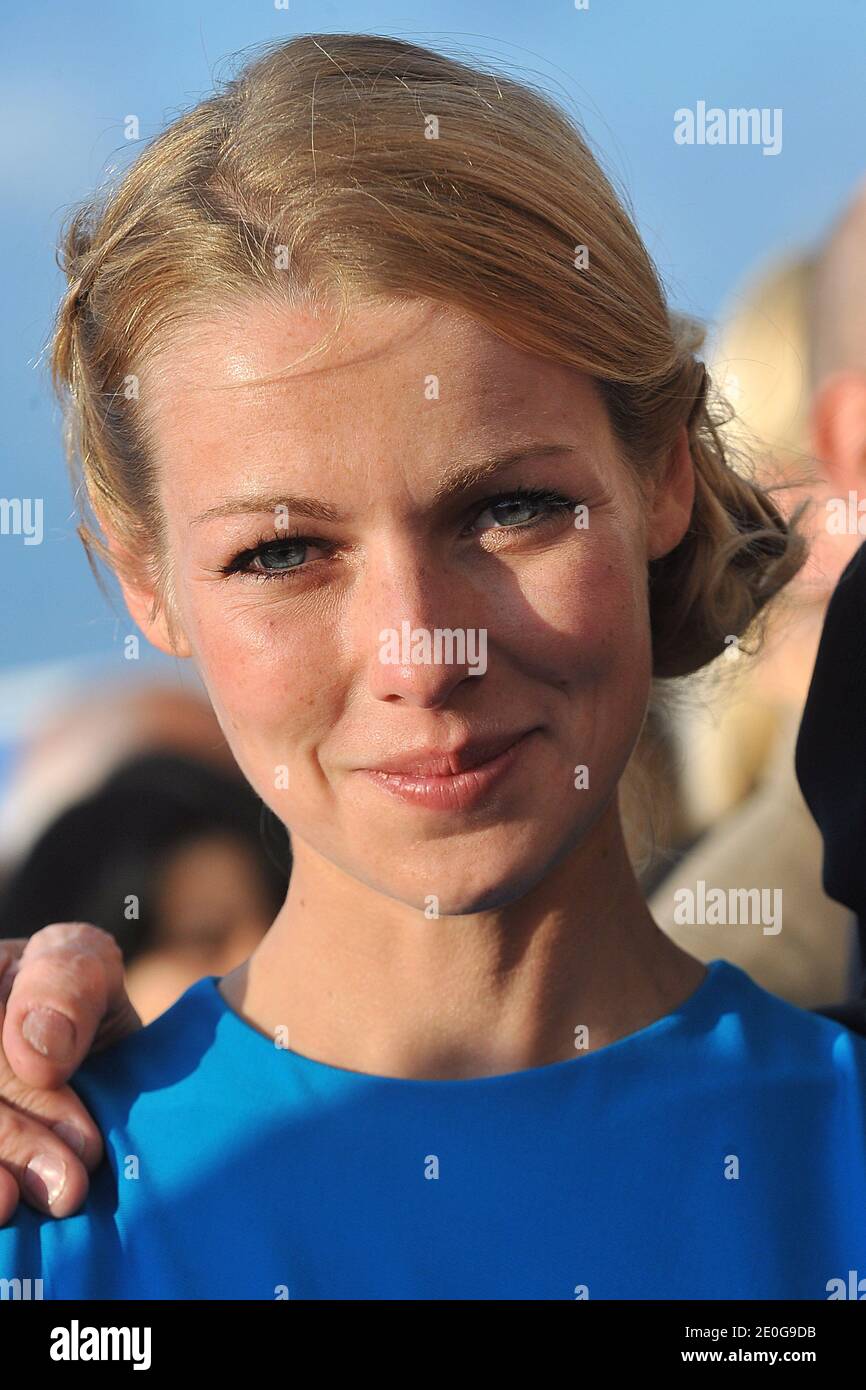 Fleur Lise attending the closing ceremony of the 26th Cabourg Romantic ...