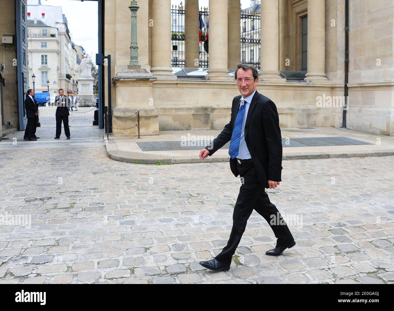 French newly-elected socialist MP Francois Lamy arrives at the French ...