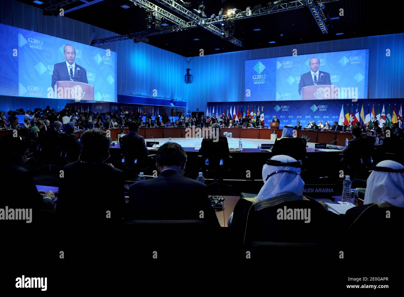 The G20 Summit of Heads of State and Government in Los Cabos, Baja ...