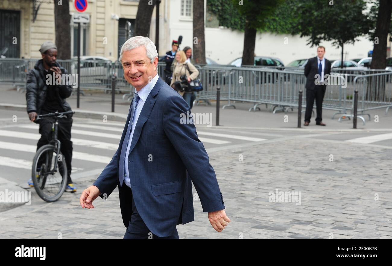 French newly-elected socialist MP Claude Bartolone is pictured near the ...