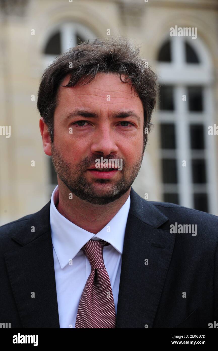 French newly-elected socialist MP Arnaud Leroy is pictured at the ...