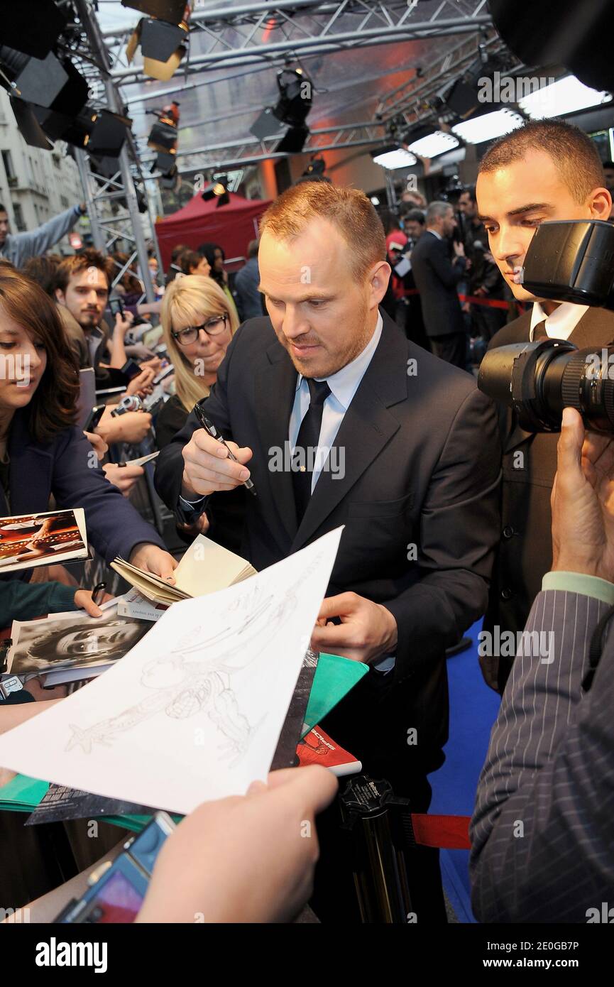 Marc Webb attending the premiere of 'The Amazing Spider-Man' held at ...