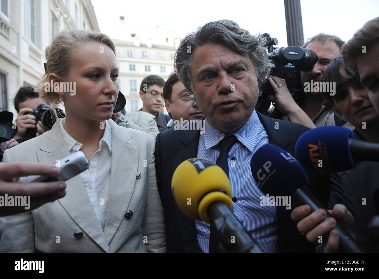 French far-right Front national (FN) newly-elected MP Marion Marechal ...