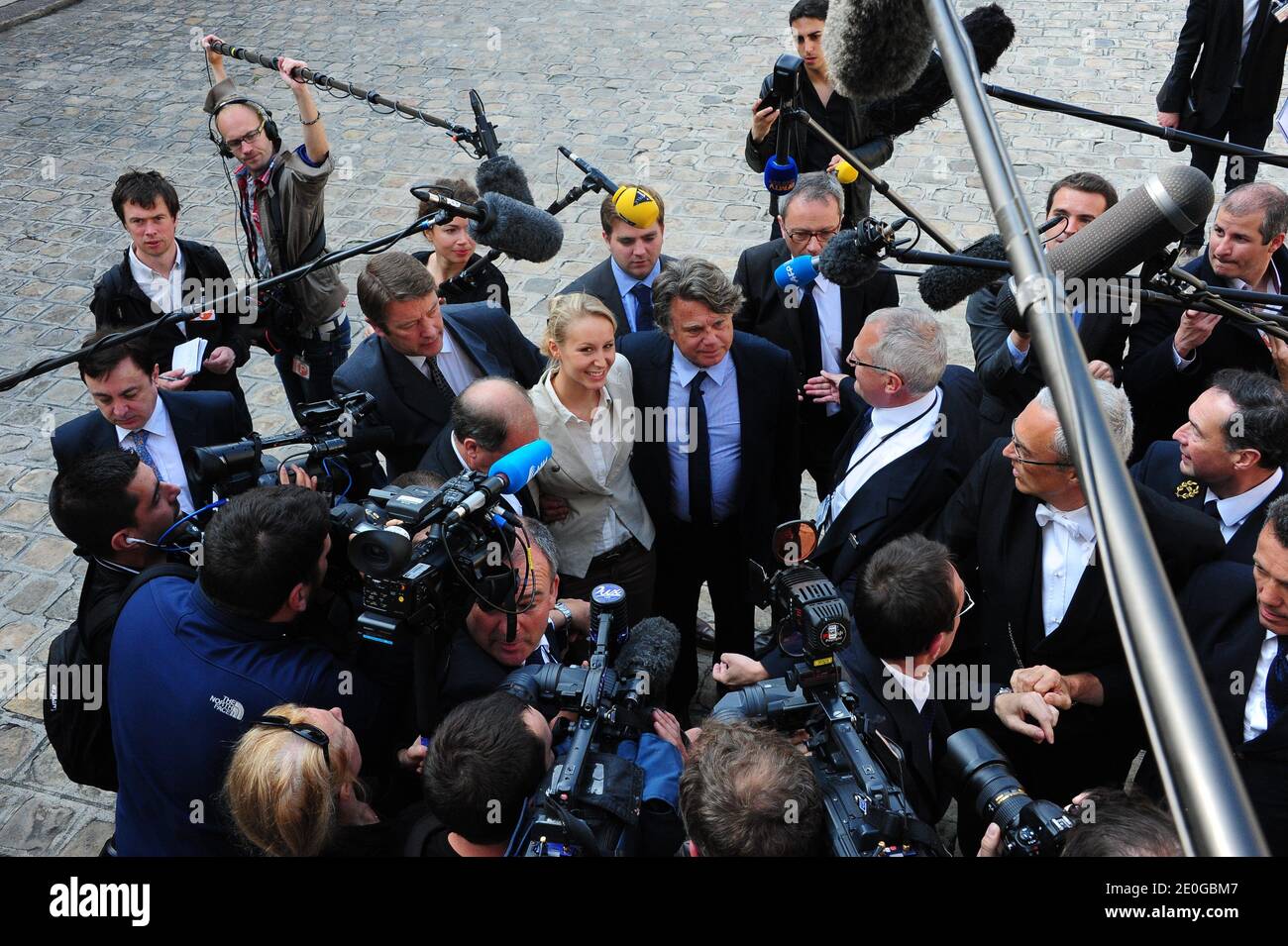 French far-right Front national (FN) newly-elected MP Marion Marechal ...