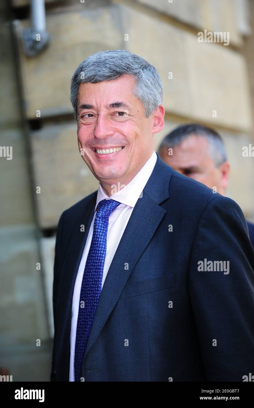 French newly-elected UMP MP Henri Guaino is seen at the French national ...