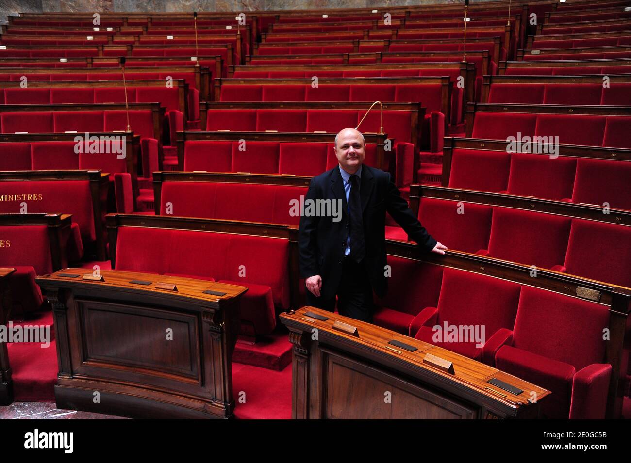 Exclusive. French newly-elected socialist MP Bruno Le Roux poses in the ...