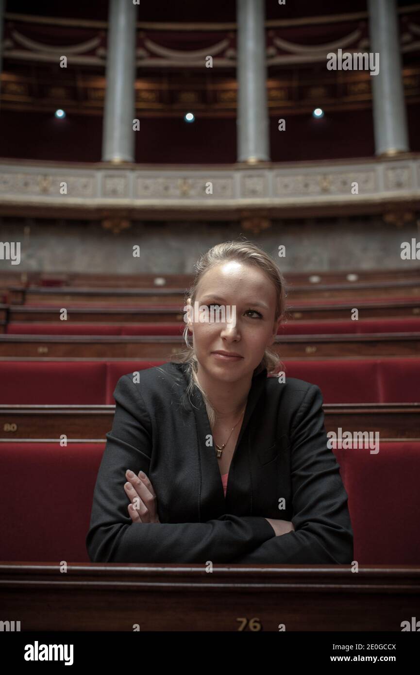 Exclusive. French far-right Front national (FN) newly-elected MP Marion ...