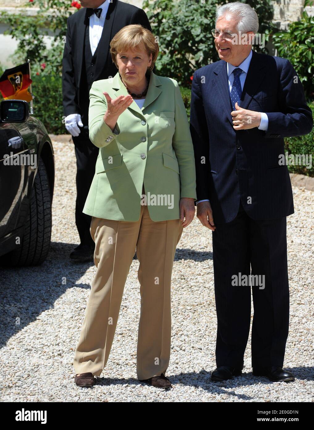 ángela merkel en roma hi-res stock photography and images - Alamy