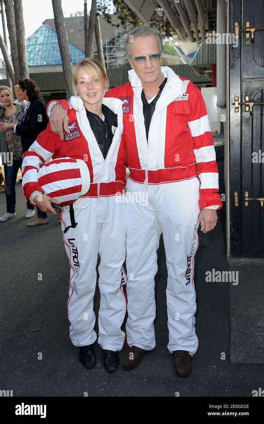 Fleur Lise and Christophe Lambert attending 'La Rencontre des Etoiles ...