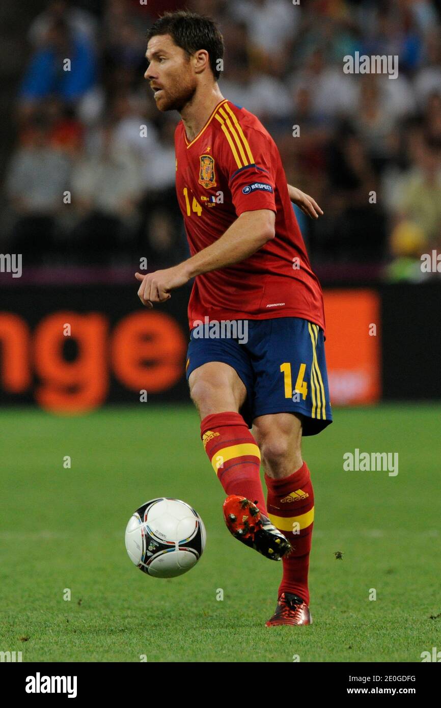 Xabi alonso 2012 hi-res stock photography and images - Alamy