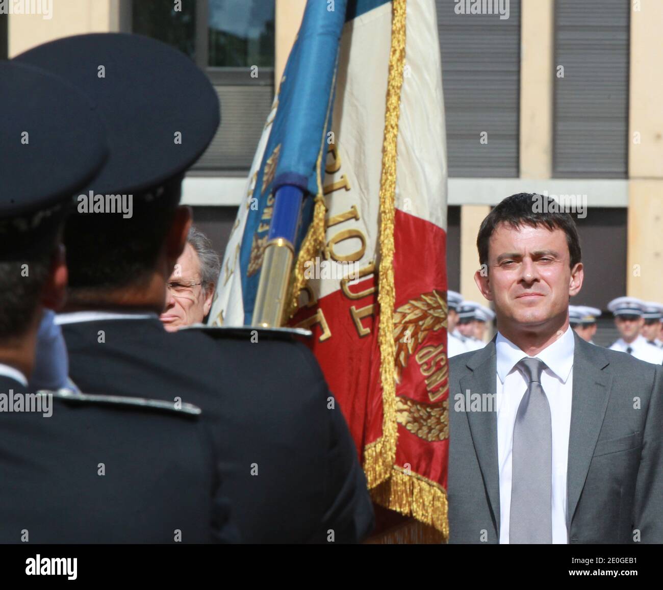 French Interior Minister Manuel Valls attends the 62th police captains ...