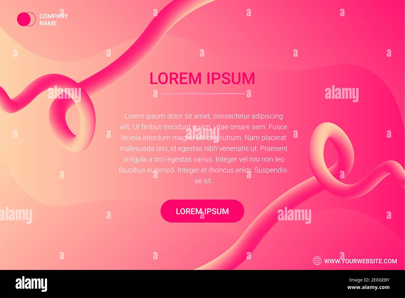 Fluid banner Stock Vector Images - Alamy