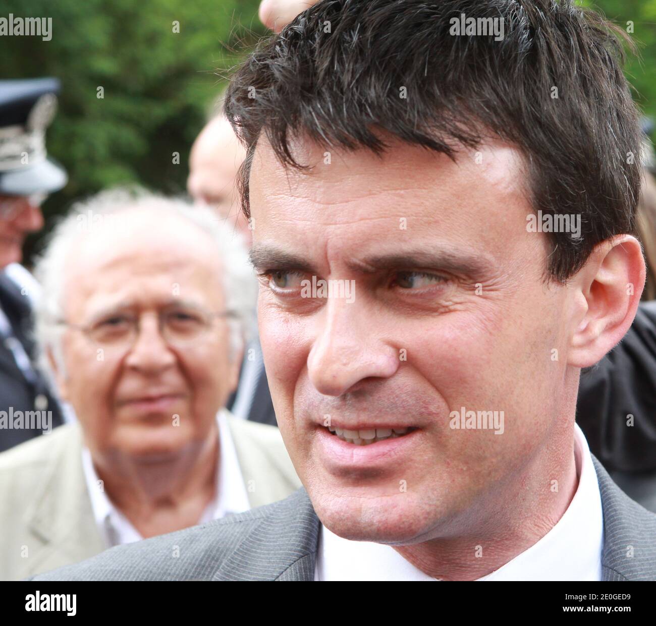 French Interior Minister Manuel Valls attends the 62th police captains ...