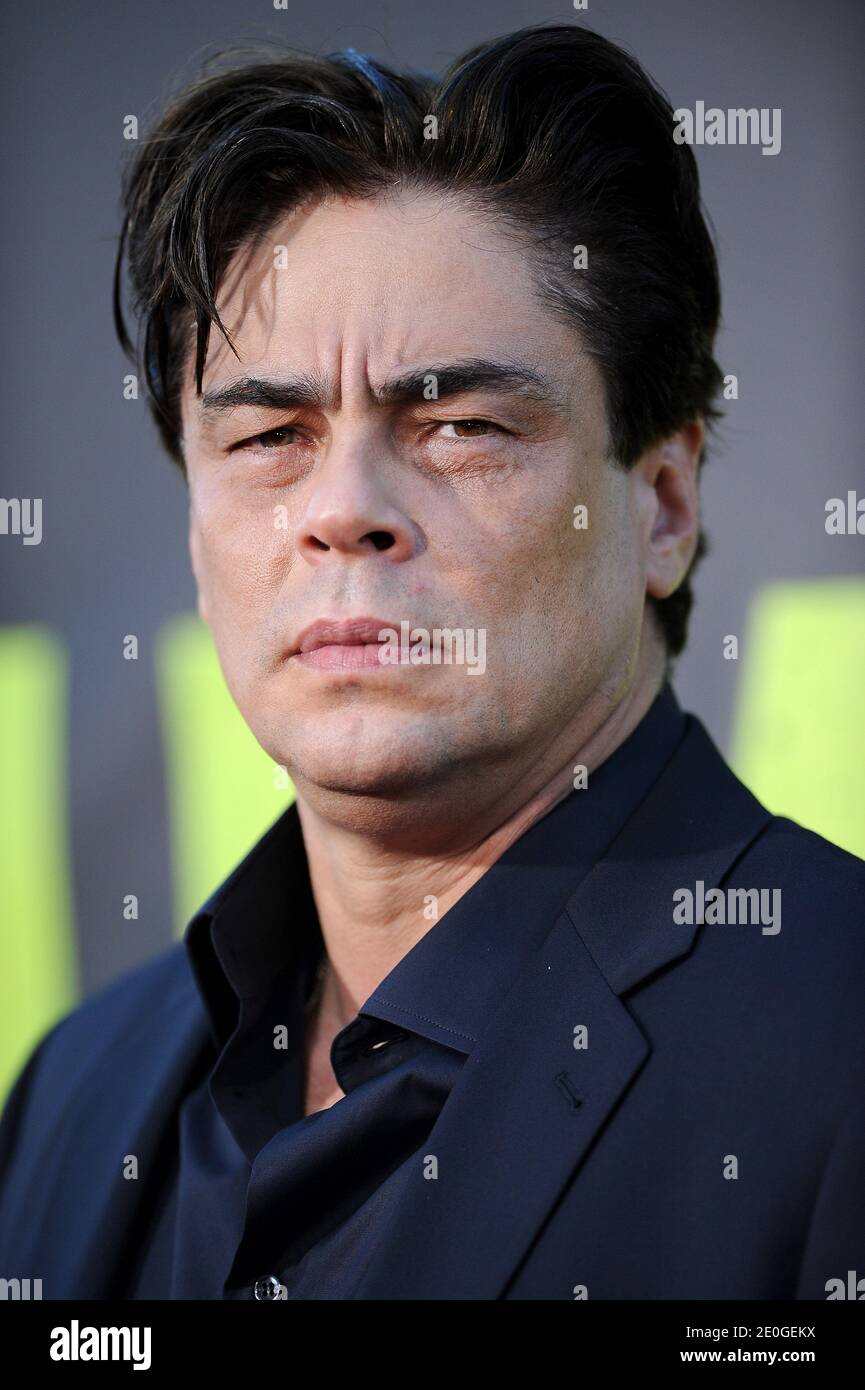 Benicio Del Toro arrives at the World premiere of Universal Pictures ...