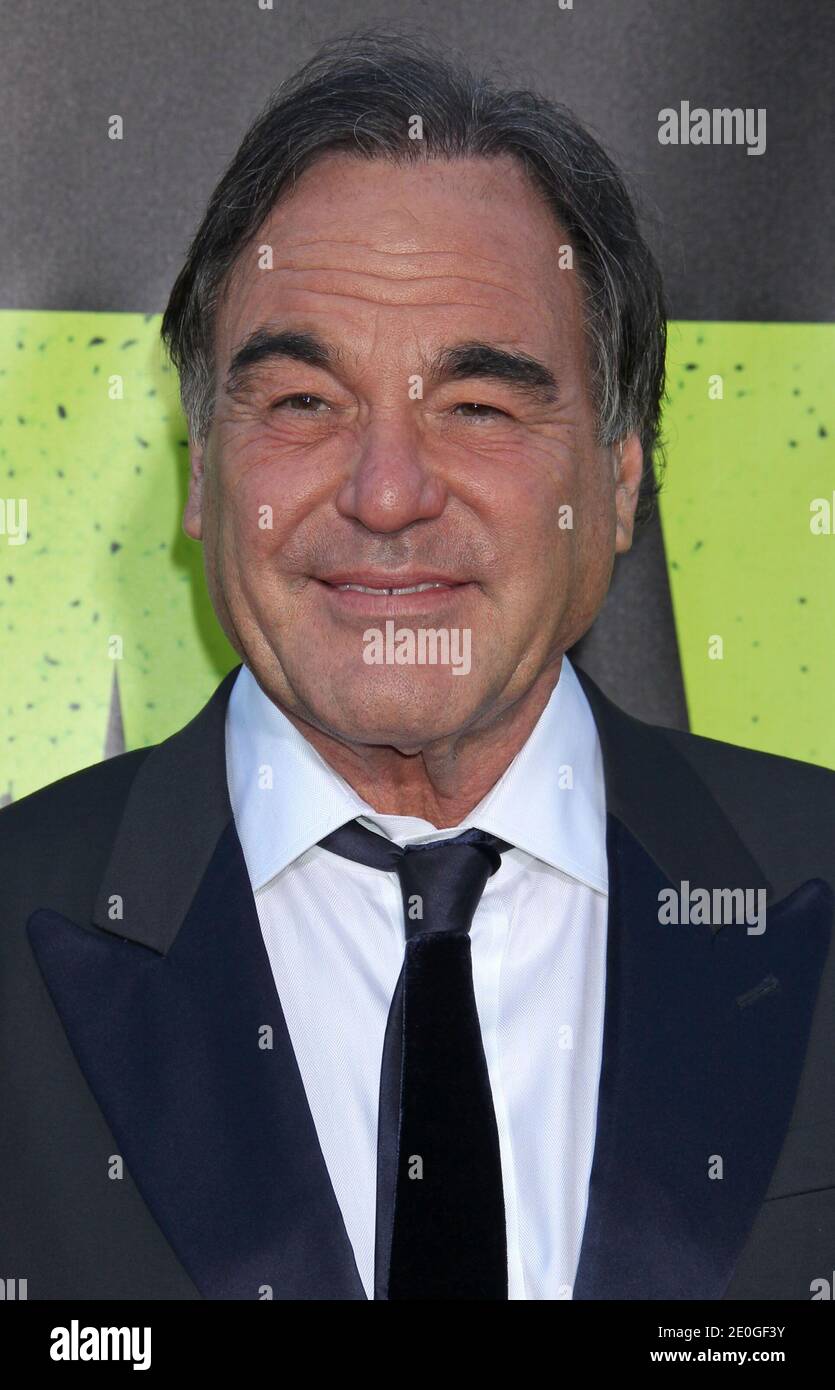 Oliver Stone arriving for Universal Pictures' premiere for 'Savages' at ...