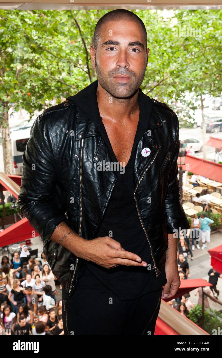 Sofiane (Star Academy 4, Les Anges 2) attending a showcase and signing session for the NRJ 12 ...