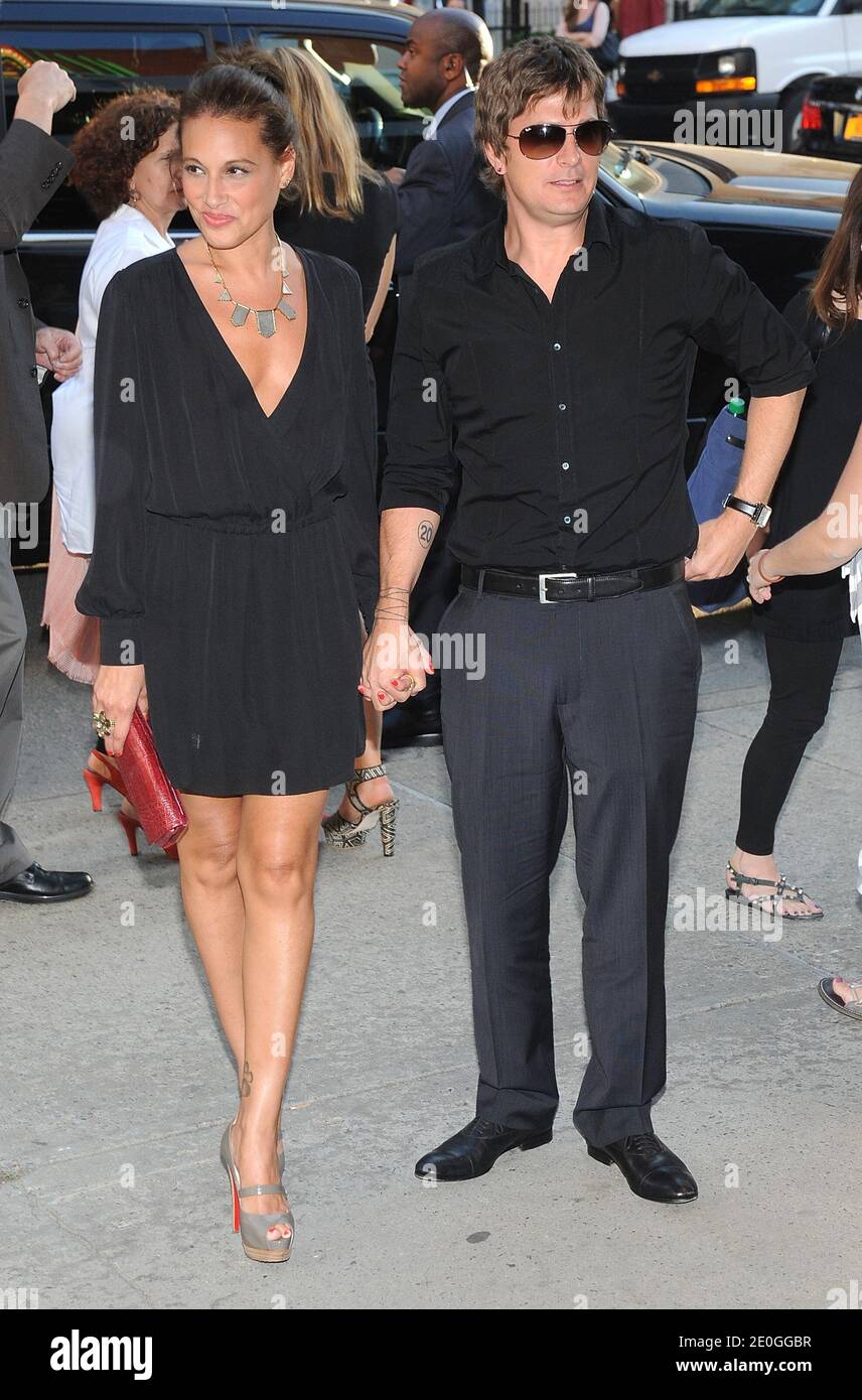 Rob Thomas and Marisol Maldonado attending a special screening of ...