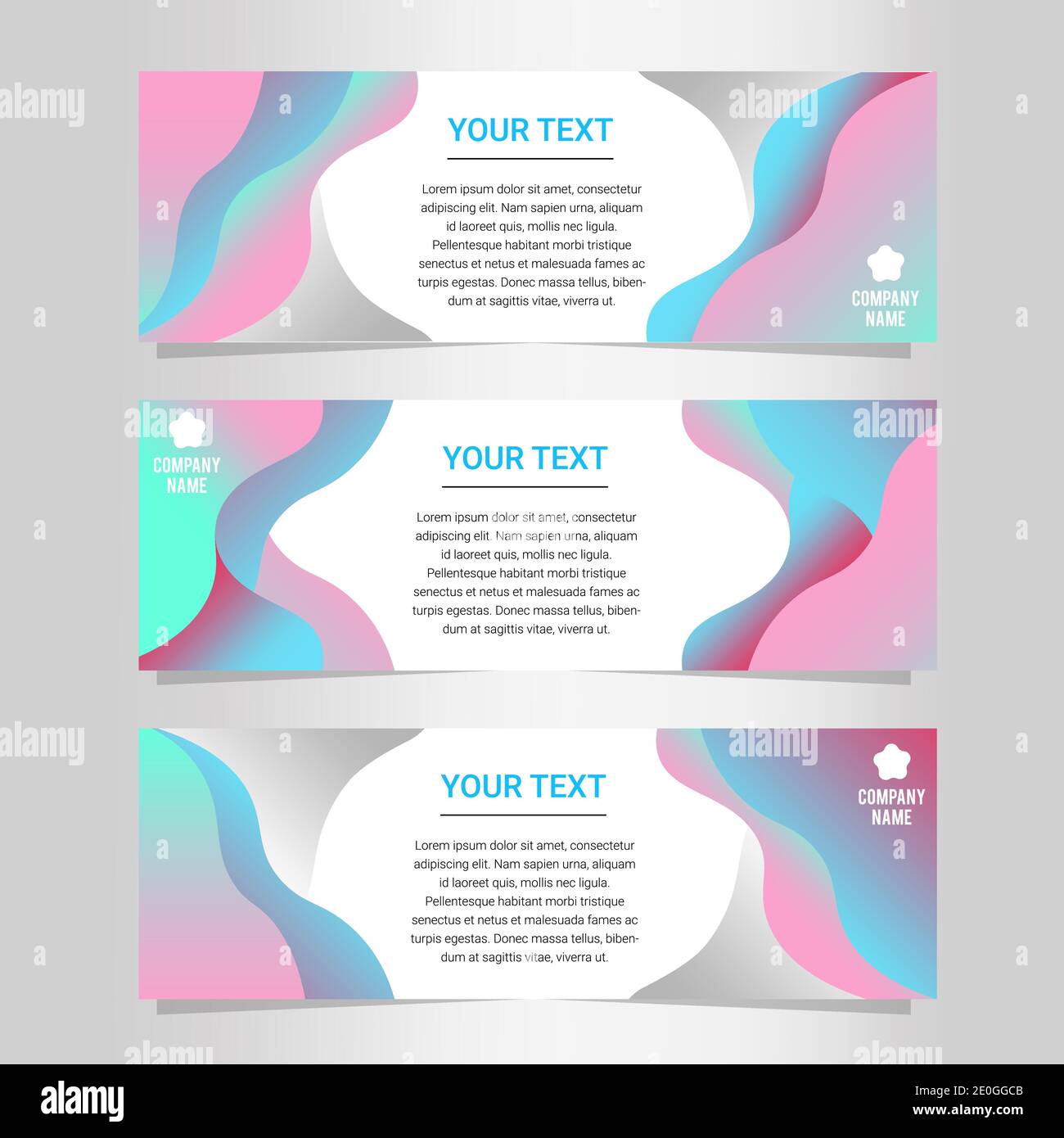 Abstract gradient shapes hi-res stock photography and images - Alamy