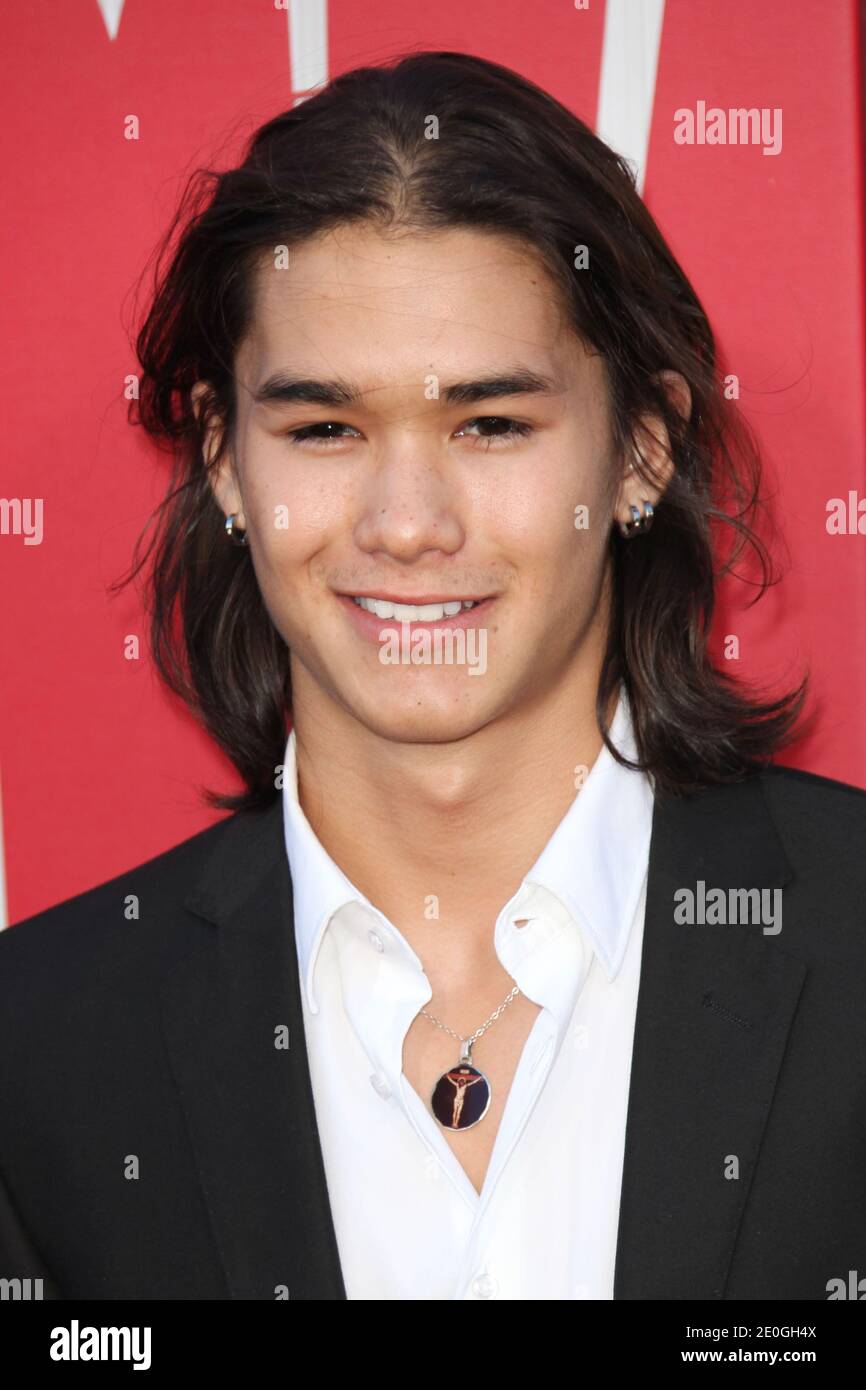 Boo Boo Stewart arriving at the premiere of Columbia Pictures 'The ...