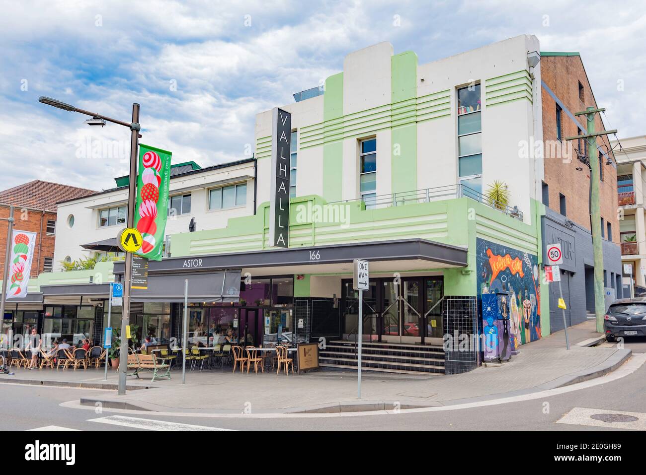The Astor, later the Valhalla cinema in Glebe, New South Wales is a the ...