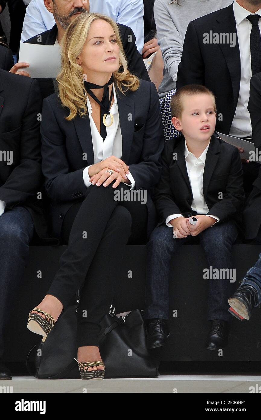 Sharon stone and son quinn stone hi-res stock photography and images ...