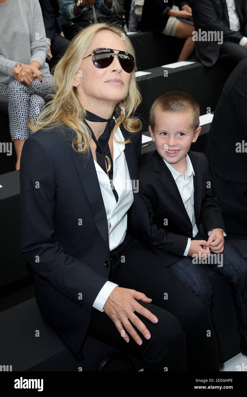 Sharon stone and son quinn stone hi-res stock photography and images ...