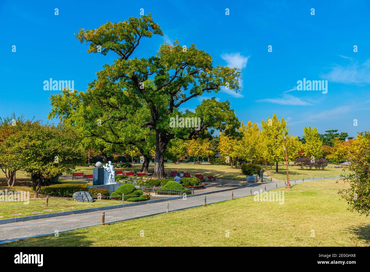 Dalseong park at Daegu, Republic of Korea Stock Photo - Alamy