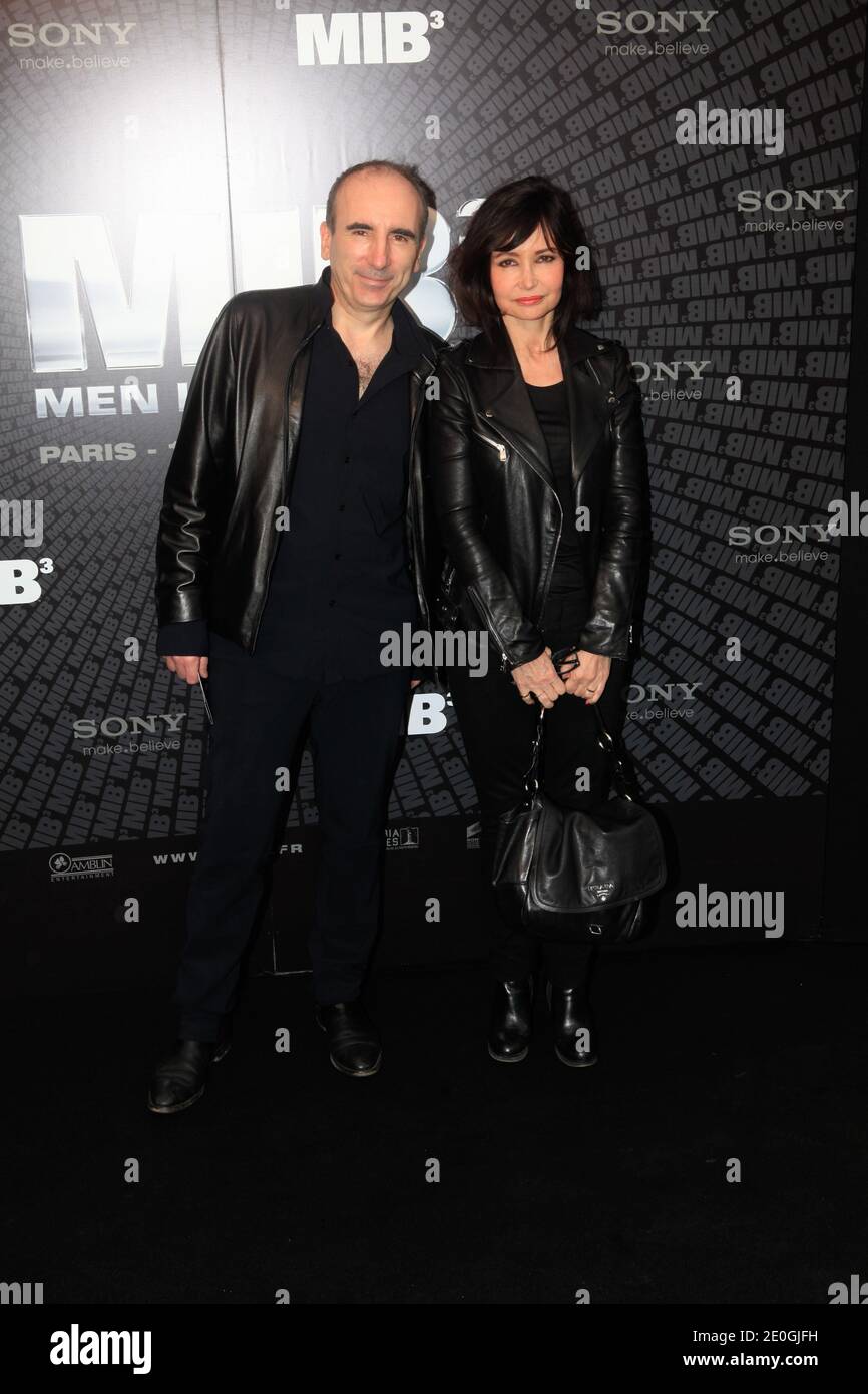 Philippe Harel and Eveline Bouix at "Men in black 3" premiere, held at ...