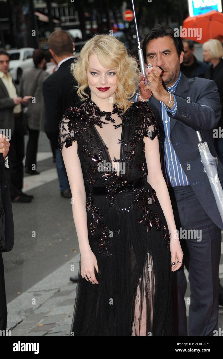 Emma Stone attending "The Amazing Spiderman" french premiere at 'Le ...
